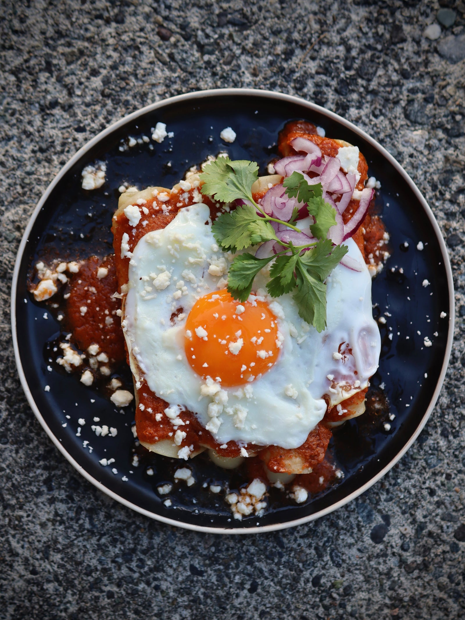 Breakfast Enchiladas - La Chula Mexican Kitchen